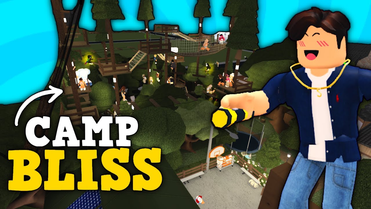 I Spent a Day at Robuilds CAMP BLISS in Bloxburg! - YouTube
