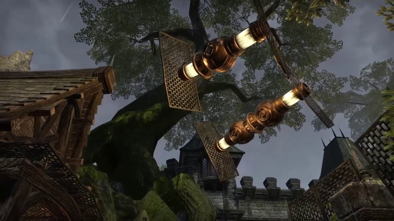 Living big in a tiny Dwemer House with a Star Wars manufactory twist ...