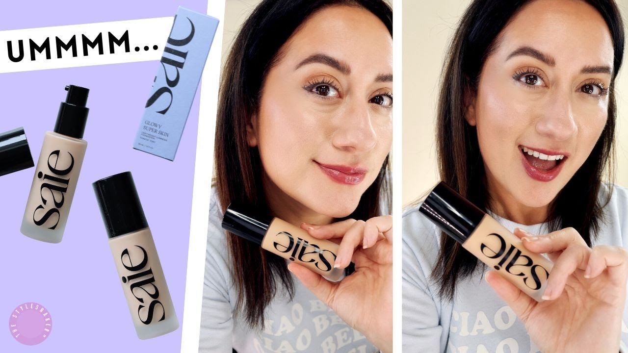 Before You Buy the SAIE Glowy Serum FOUNDATION, Watch My Honest Review ...