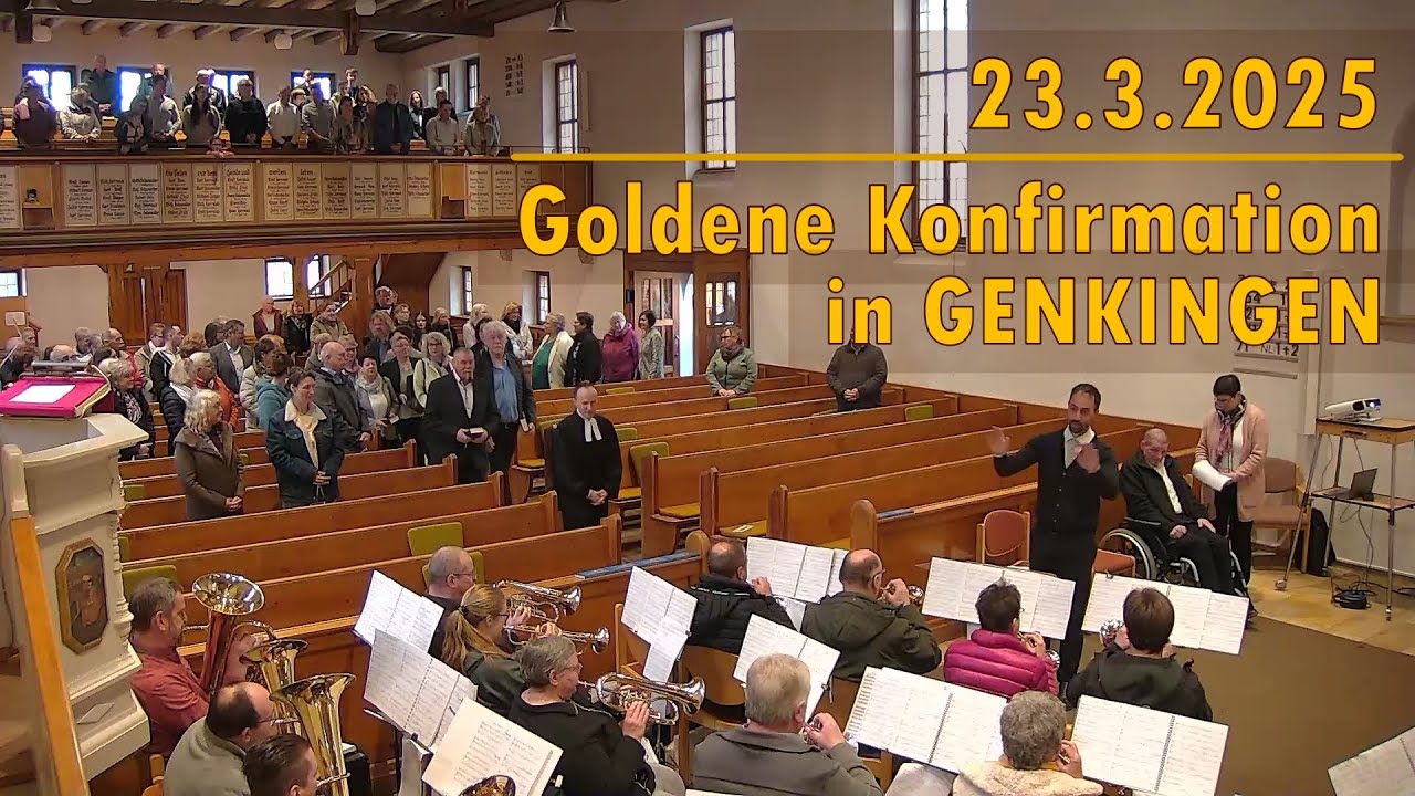 Goldene Konfirmation 2025 - YouTube