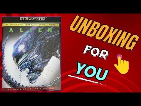 Alien (Ridley Scott) 4K Ultimate Collector's Edition Bluray Unboxing!