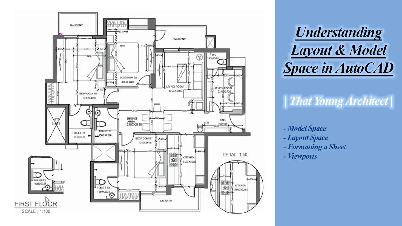 Understanding Layout Space In AutoCAD That Young Architect YouTube Understanding Layout Space In AutoCAD That Young Architect YouTube