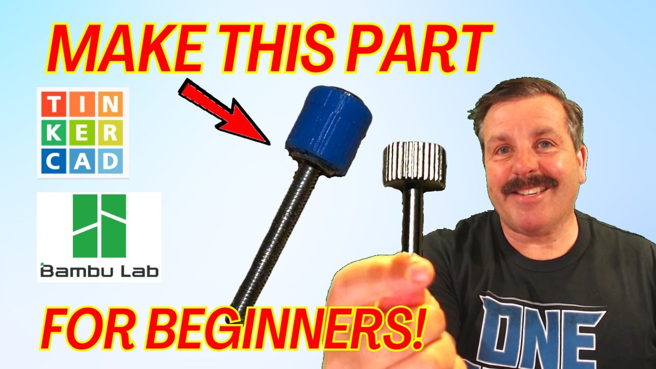 3D Printed Handle Fix Tinkercad & Bambu Labs for Beginners Make This ...