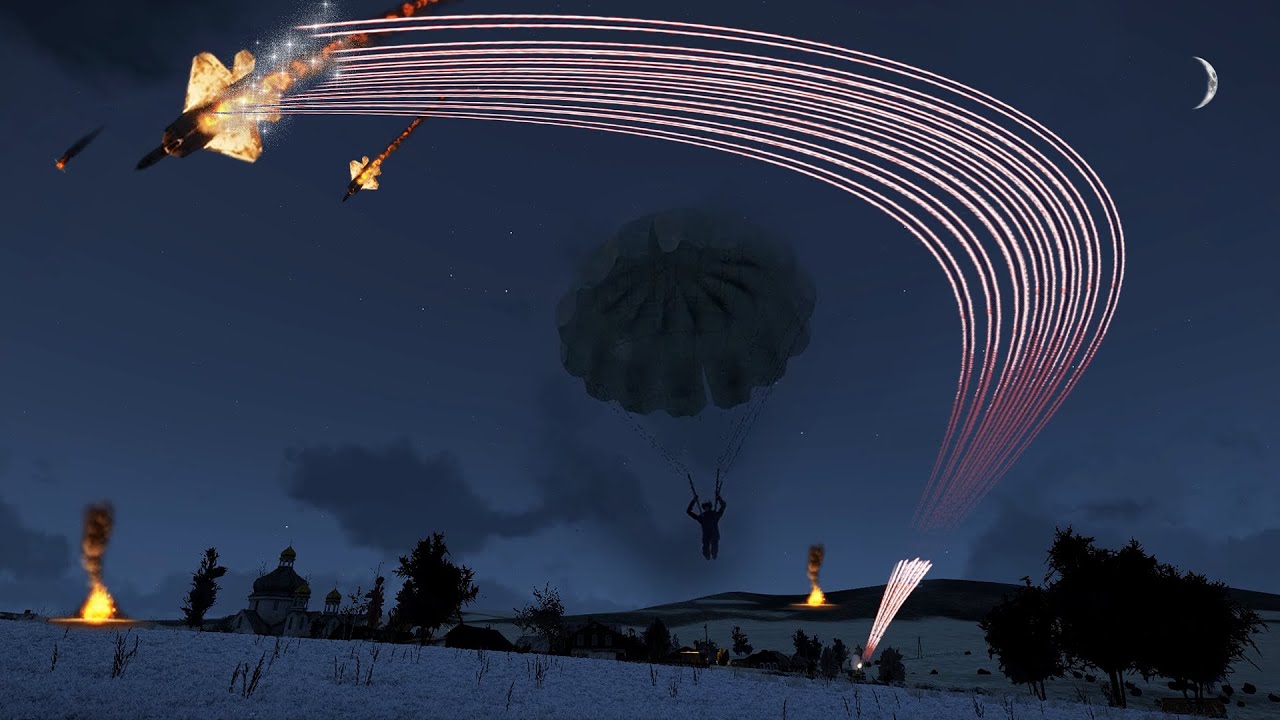 Fighter Aircraft vs Phalanx CIWS - C-RAM - Defense System - Military ...