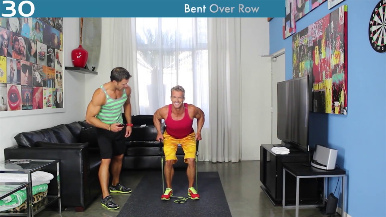 Chest & Back Teaser for my '15 Minute HIRT to HIIT Band Workouts' - YouTube