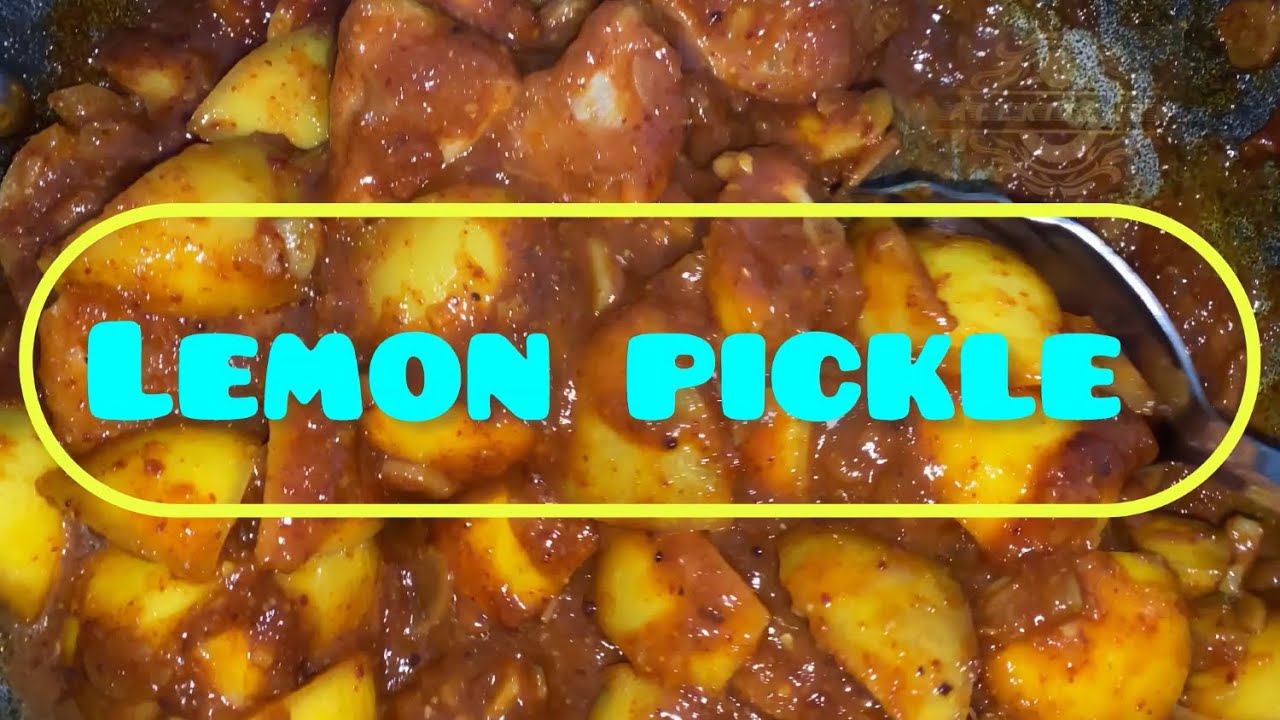 INSTANT LEMON PICKLE |HOMEMADE LEMON PICKLE |EASY LEMON PICKLE RECIPE ...