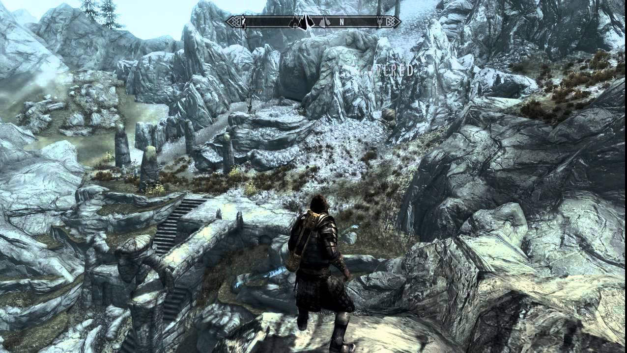 Skyrim - Fus Ro Dah at subjugated ghosts at Rannveigs Fast - YouTube