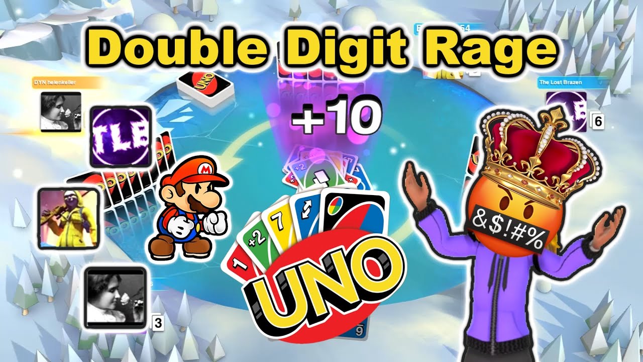 UNO: Double Digit Rage! - YouTube