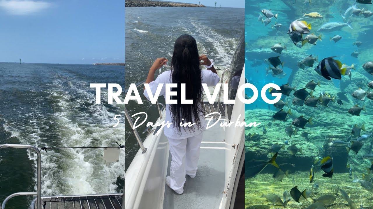 Travel VLOG: 5 days in DURBAN [ quad biking, uShaka marine & more ...