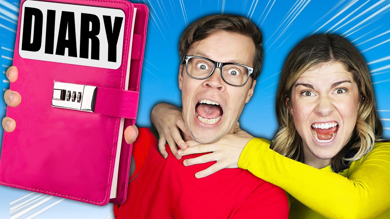 Going Through Maddie's Private Diary to Reveal Her Secret! - YouTube