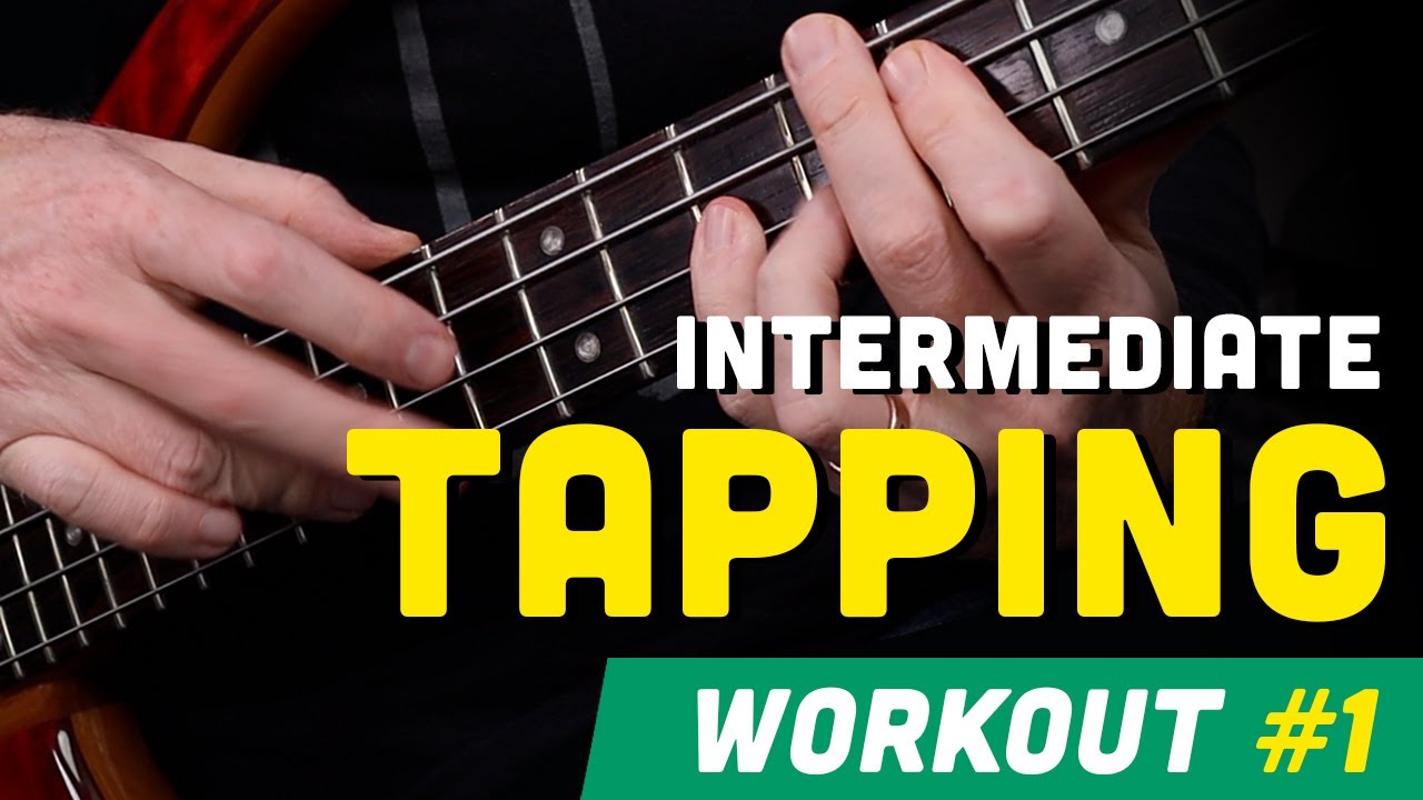 🎸Intermediate Bass Tapping Workout #1: Master Two-Handed Tapping ...