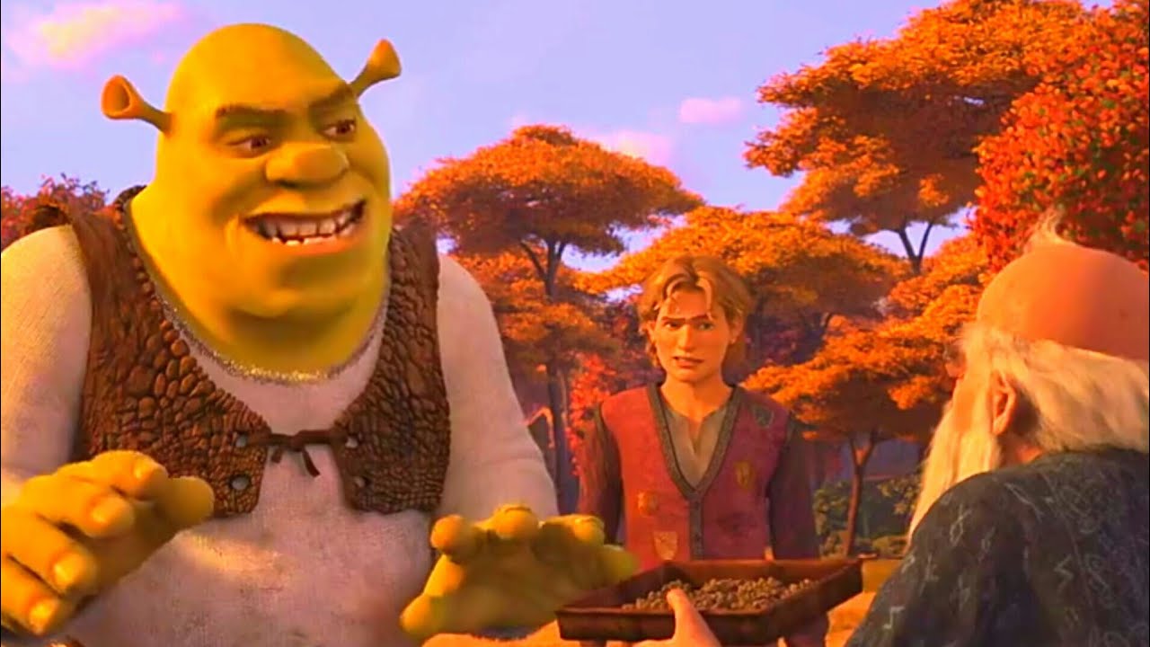 Shrek Conhece O Merlin | Shrek Terceiro (2007) DUBLADO HD - YouTube