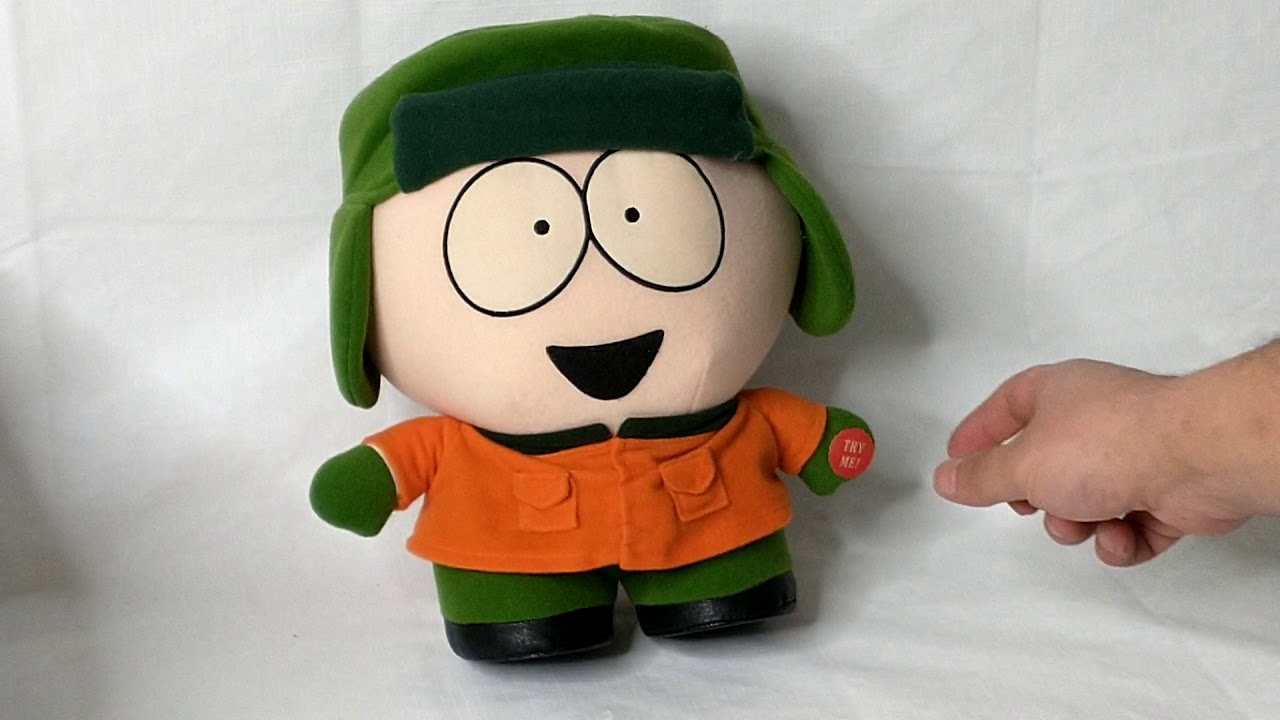 Vintage South Park 10" Plush Talking KYLE Fun For All 1998 - south park ...