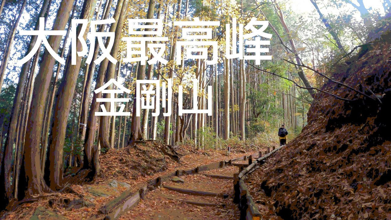 日本登山｜大阪第一高山 金剛山 ｜Hiking in Osaka Mount Kongo｜一人自由行｜第一次到日本 - YouTube