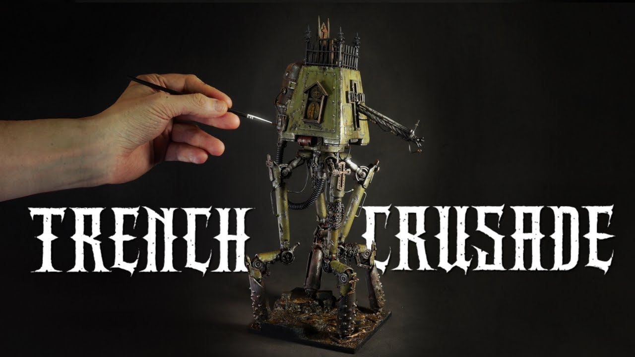 TRENCH CRUSADE Flamer Mech - 100% BUILT From JUNK! - YouTube