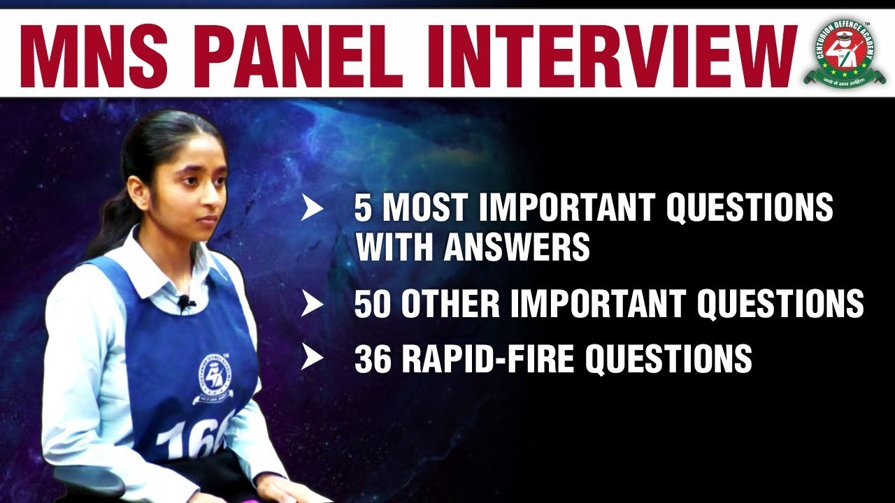 Top 90 Most Important Frequently Asked MNS Panel Interview Questions ...