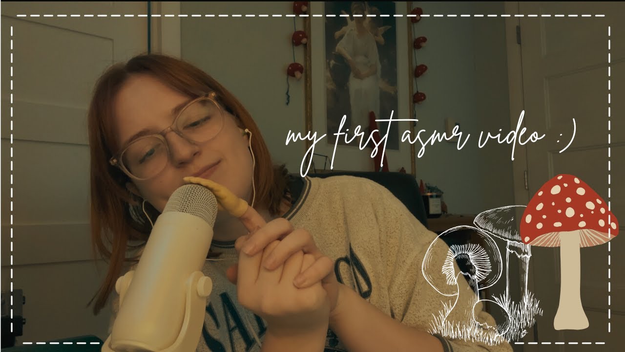 my first asmr video - YouTube