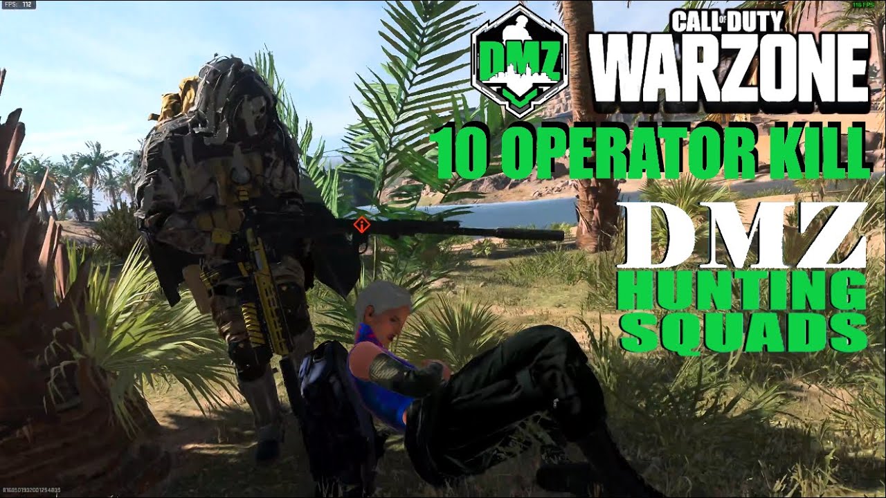 DMZ 10 Operator Kill Call of Duty: Warzone - RTX4060 Gameplay 1440p - YouTube