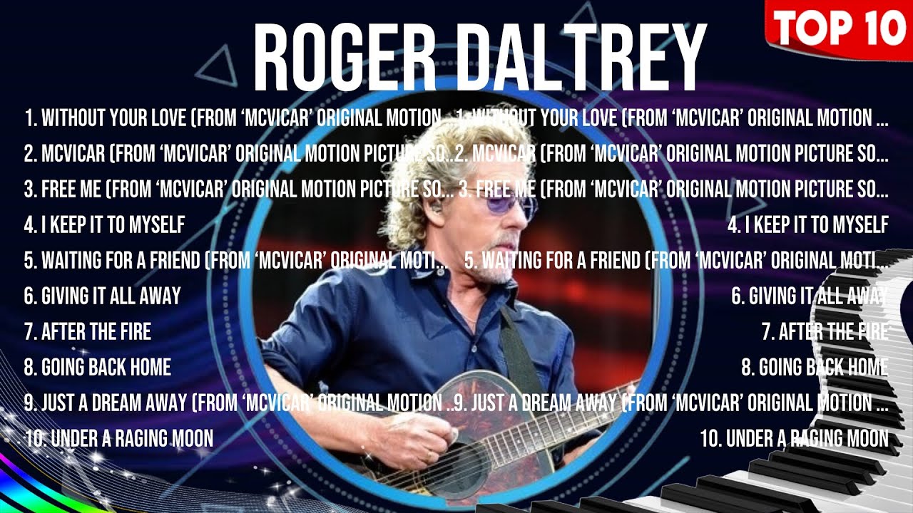 The Best Hits Songs of Roger Daltrey Playlist Ever ~ Greatest Hits Of ...