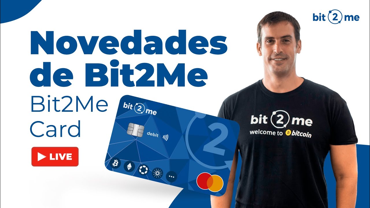 💳 NOVEDADES de Bit2Me: Bit2Me CARD 💳 - YouTube