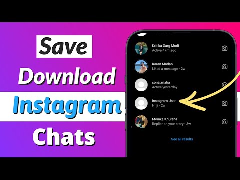 How To Backup Instagram Chats | 2023 - YouTube