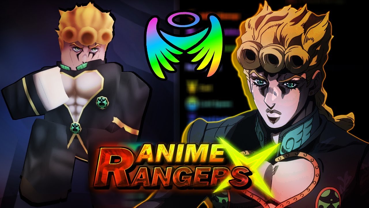 Seraph Shiny Giorno Giovanna Evo Showcase in Anime Rangers X Roblox ...