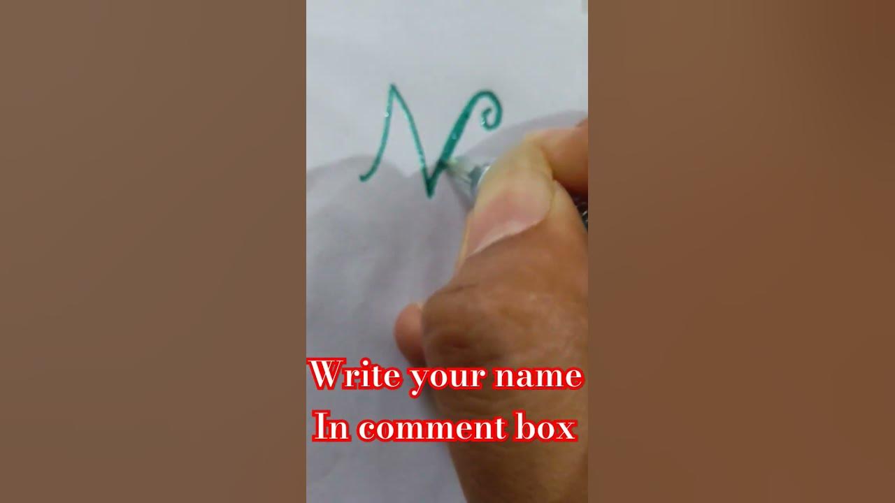 Shorts Youtubeshorts Write Your Name Youtube