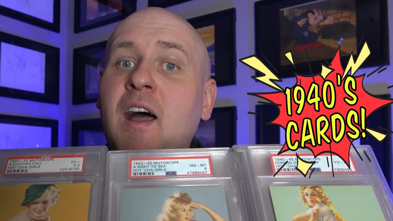 My HUGE Collection of Mutoscope Cards! - YouTube