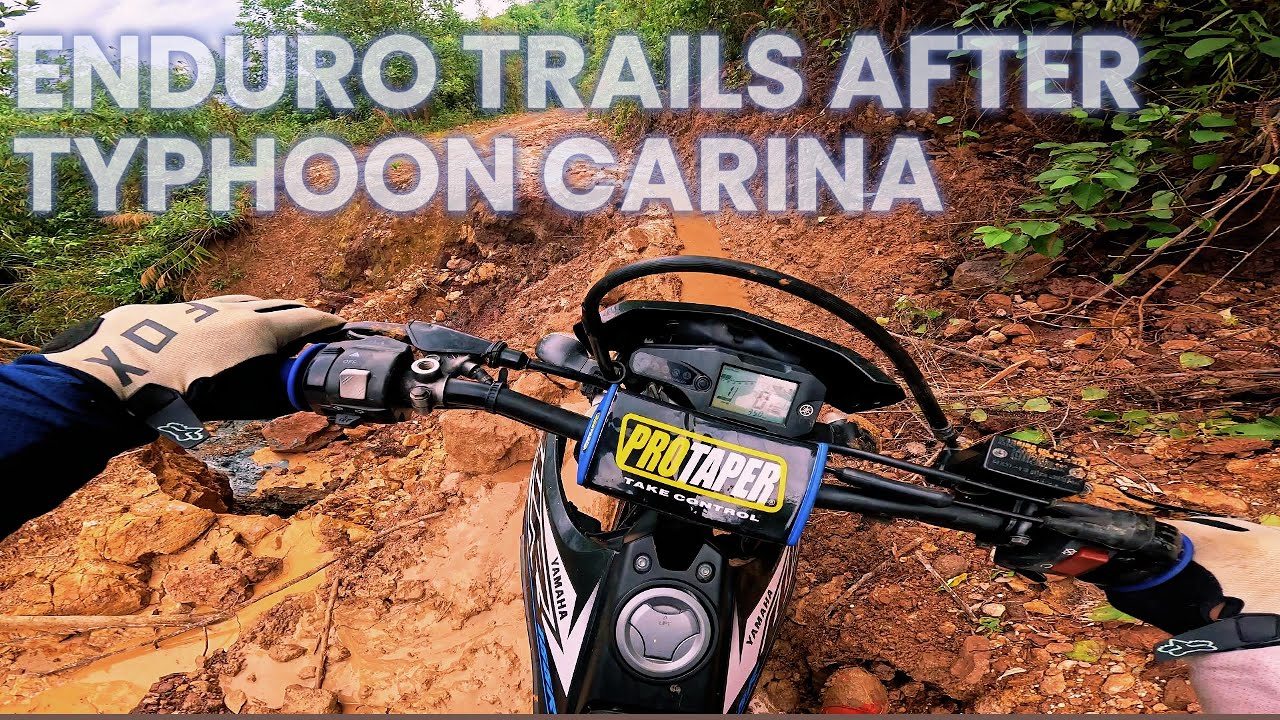 ENDURO MOTO TRAIL TYPHOON CARINA AFTERMATH - YouTube