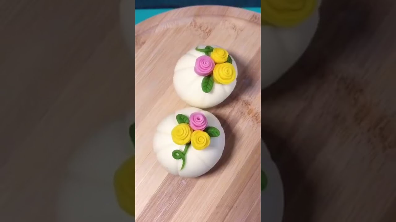 Perfect Shaping Buns & Decorating, How to Steamed Buns, Shaping Buns ...