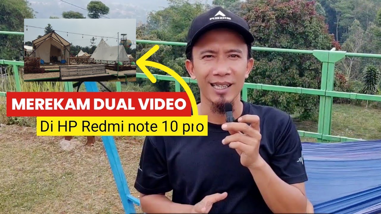 Cara merekam dual video kamera depan dan belakang aktif bersamaan - YouTube