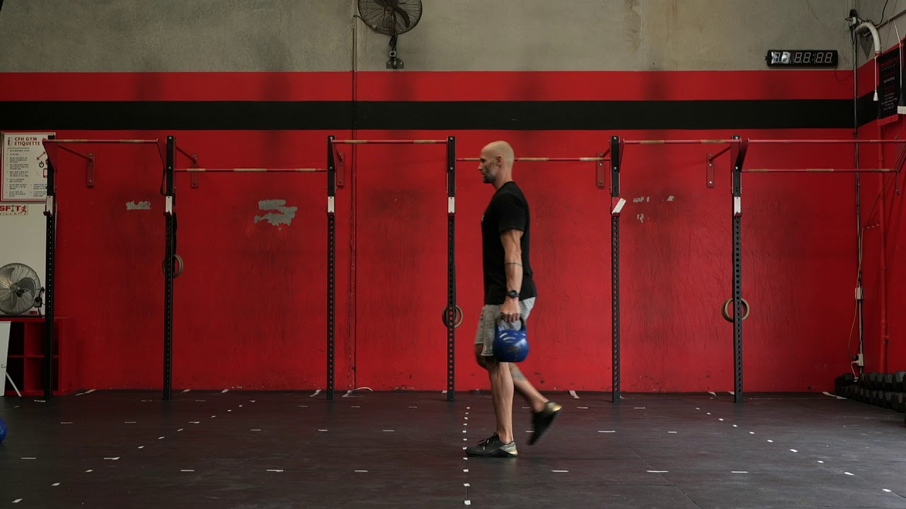 Single Arm Farmers Carry Demo - YouTube