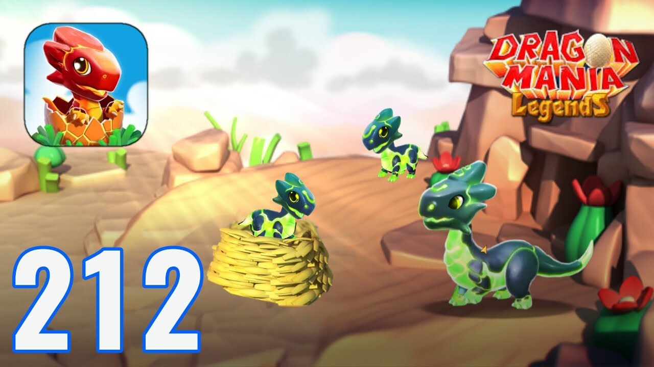 GEIGER DRAGON is Arrived | Dragon Mania Legends - Gameplay Walkthrough ...