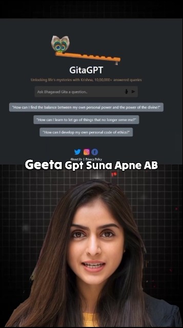 Gita gpt #gitagyan #ai #shorts #geeta - YouTube