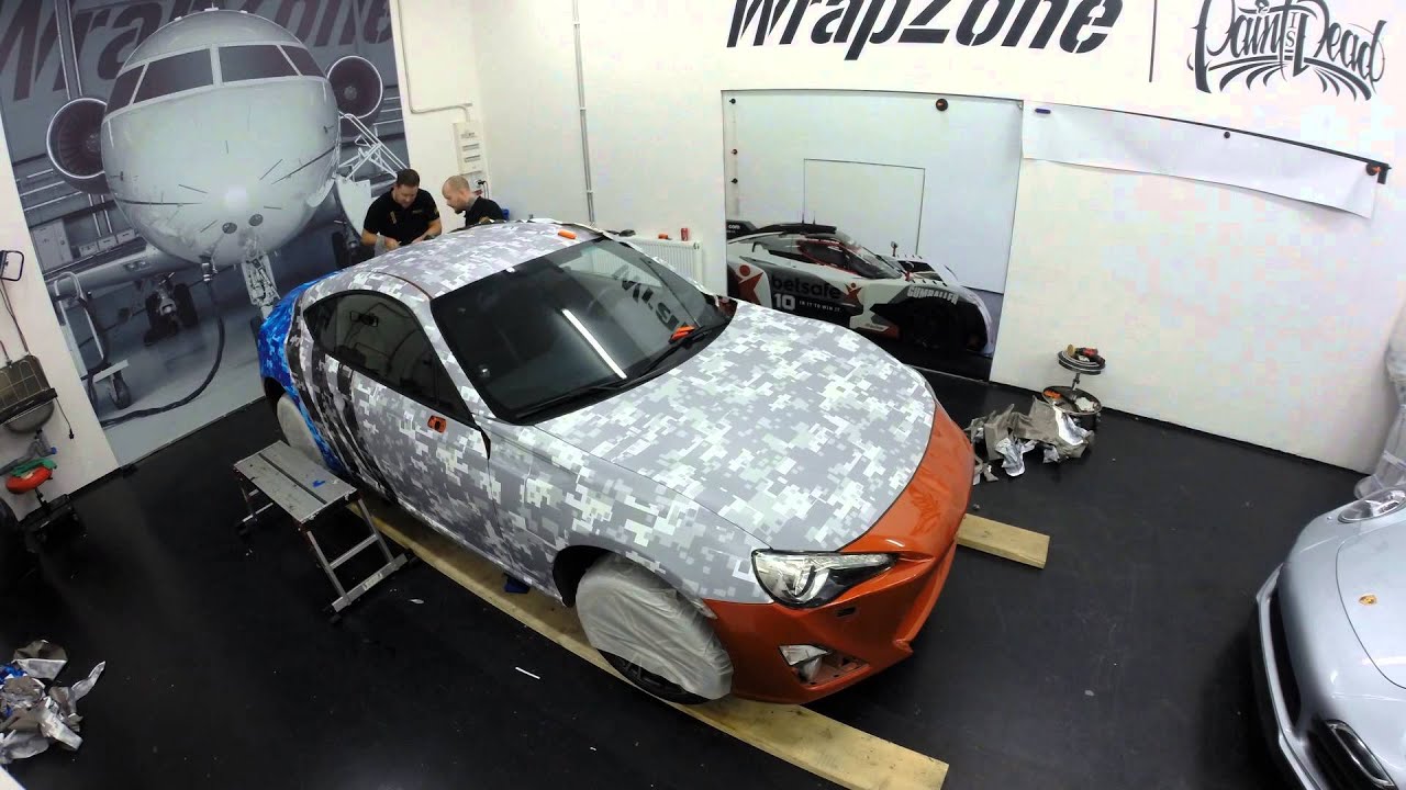 WrapZone GT86 Wrap - YouTube