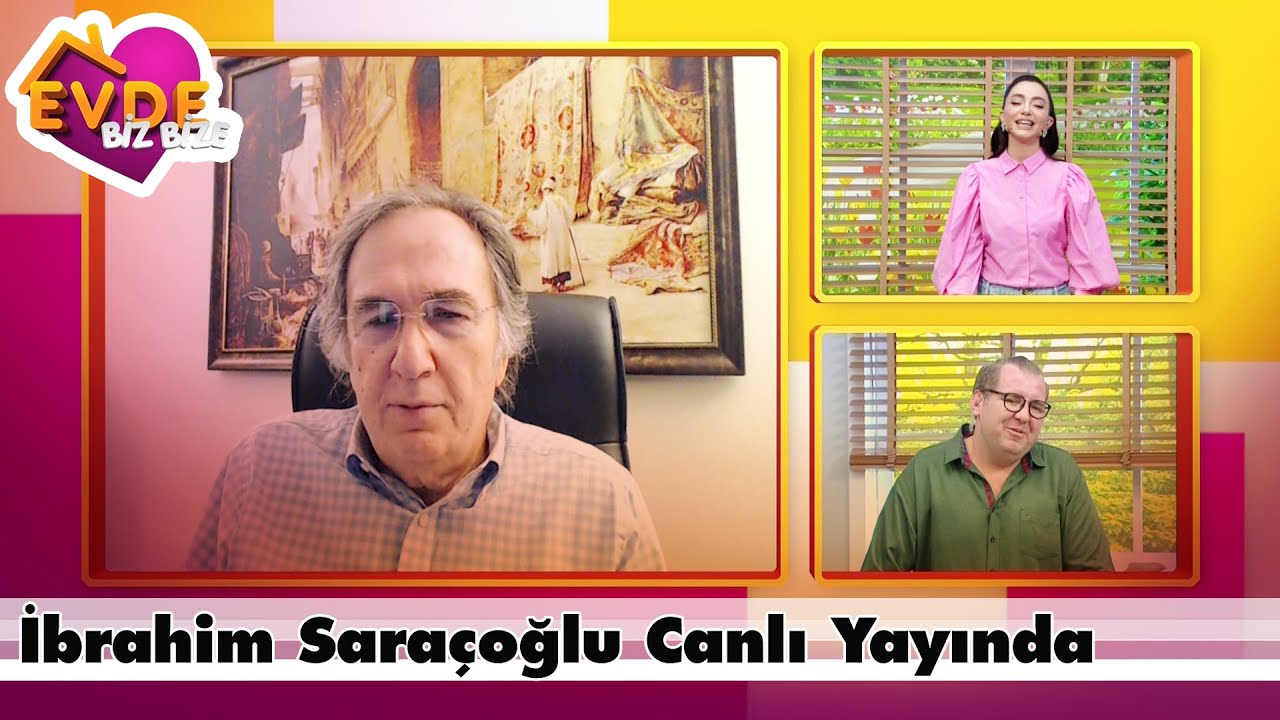 Prof. Dr. İbrahim Saraçoğlu canlı yayında | Evde Biz Bize 2. Bölüm ...