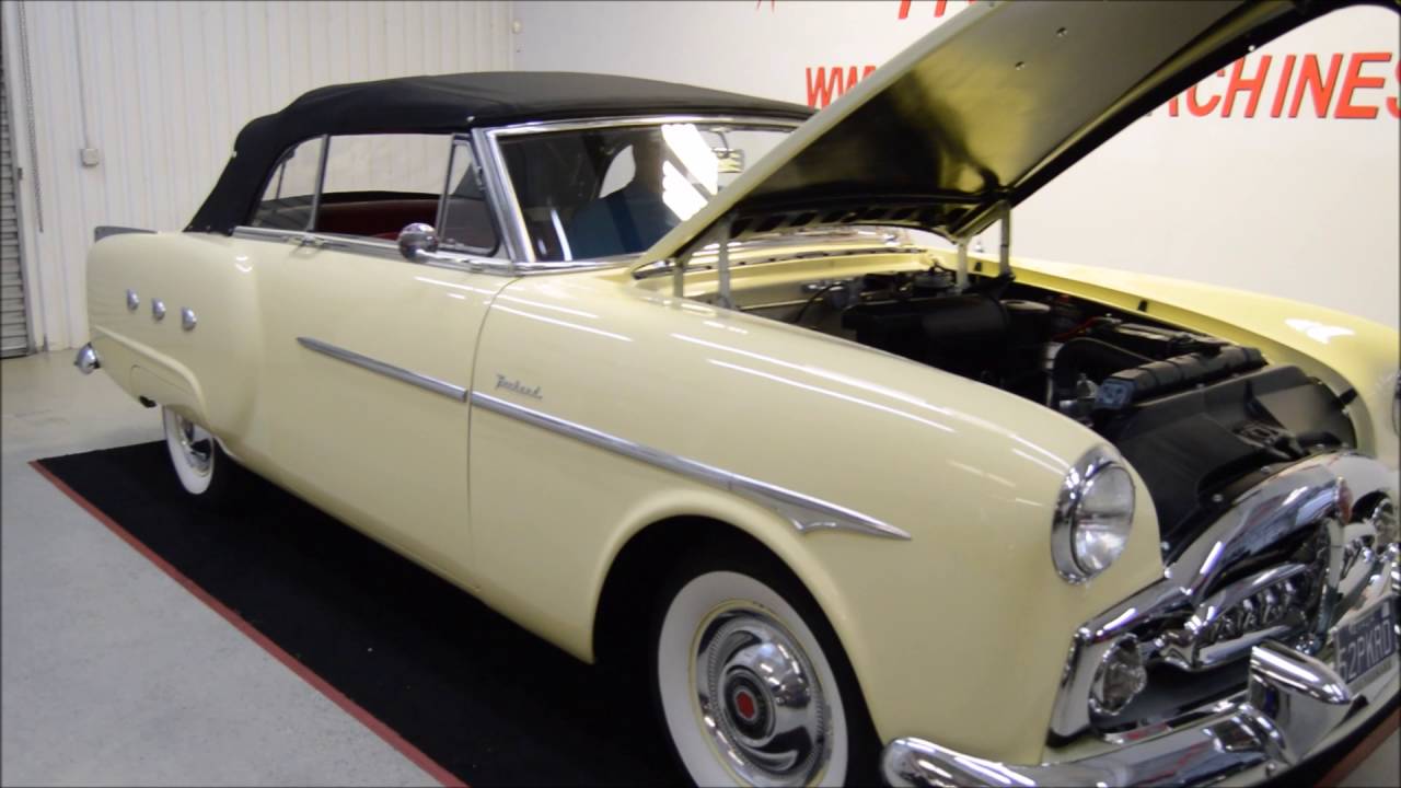 1952 Packard Mayfair 250 Convertible - YouTube