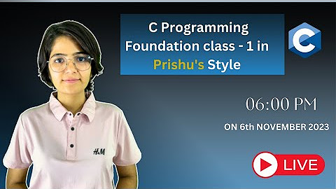 Live C Programming Classes - YouTube
