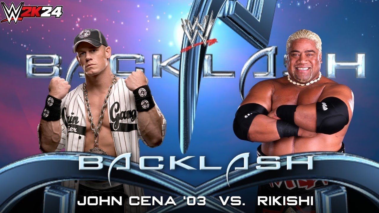 Full Match - John Cena '03 vs Rikishi: Backlash|WWE 2K24 - YouTube