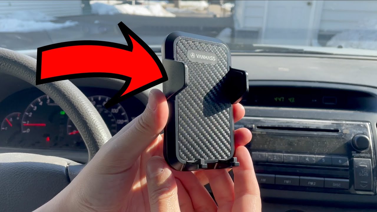 VANMASS Universal Car Phone Mount, Upgraded Handsfree Stand - Unboxing ...