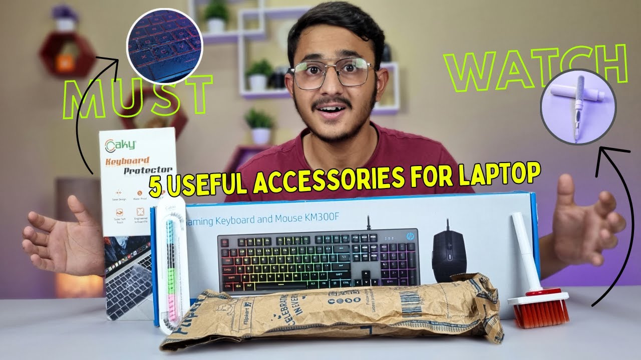 5 Useful Accessories For Laptop - Must Buy | Part 1 - YouTube