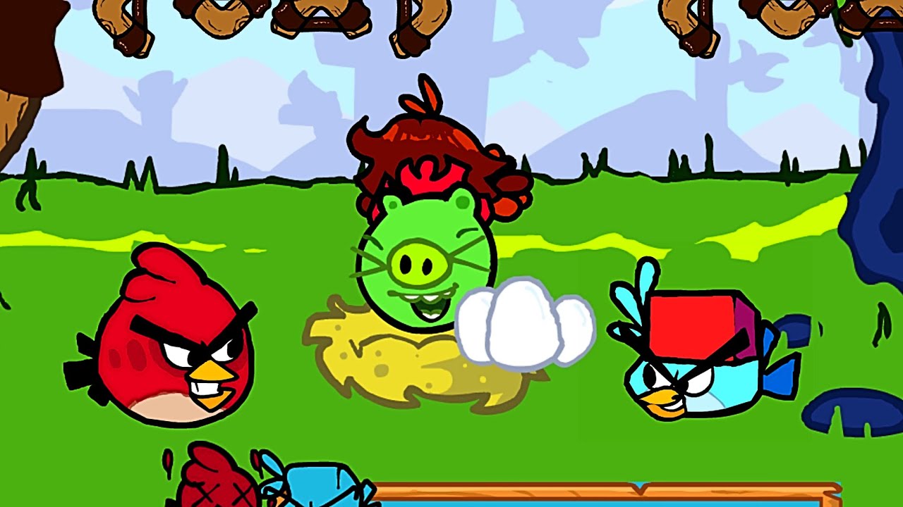 FNF - Angry Funkin' Birds - Feathered - YouTube