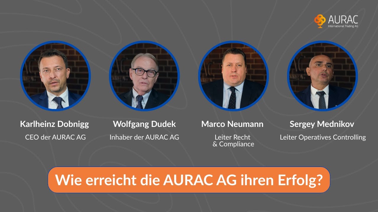 Who is AURAC AG ? Merges as a leader in the international commerce of ...