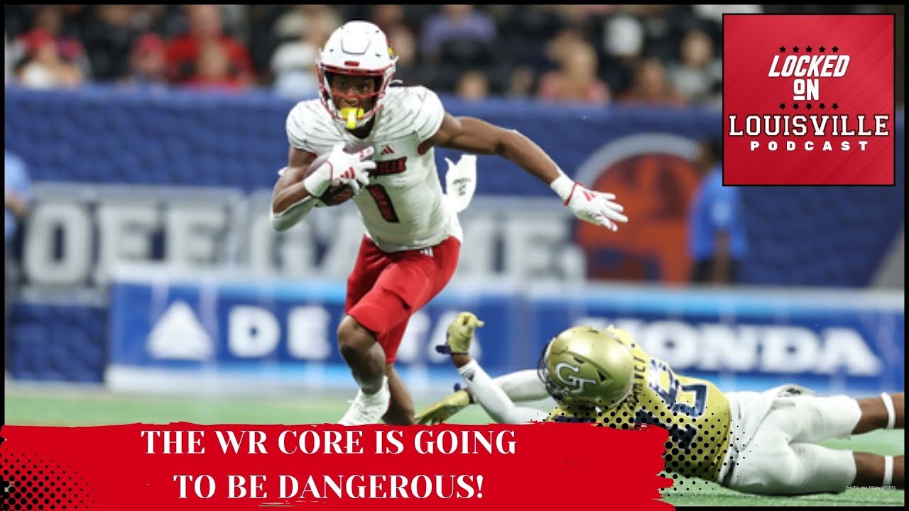 Jamari Thrash, Kevin Coleman Jr, and the Louisville wide receiving core ...