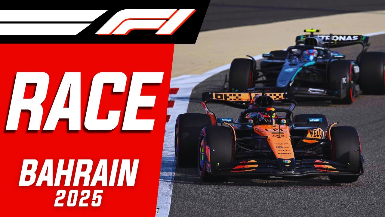 F1 LIVE RACE | Bahrain Grand Prix 2025 with Live Commentary - YouTube