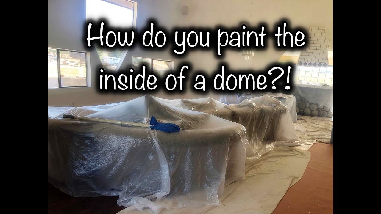 Painting the inside of the dome! - YouTube