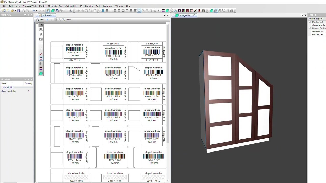 Printing Part by Part Labels in Polyboard - YouTube