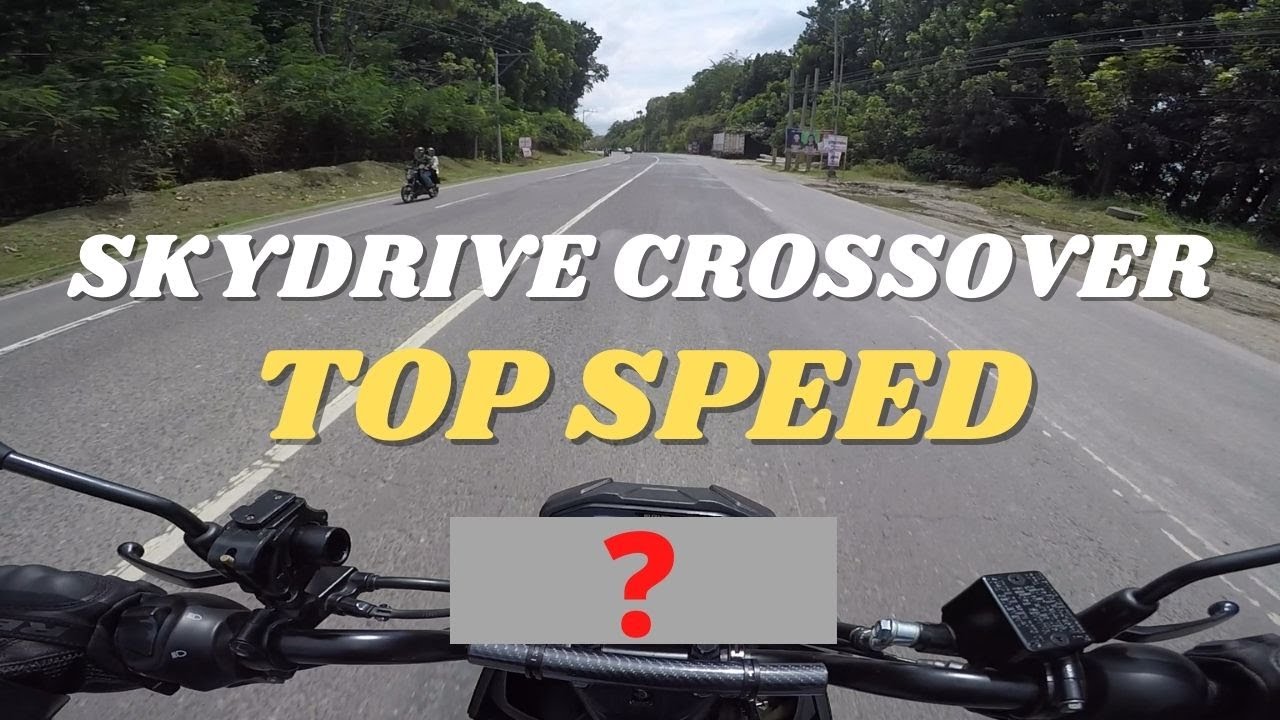 Suzuki Skydrive Crossover TOP SPEED - YouTube