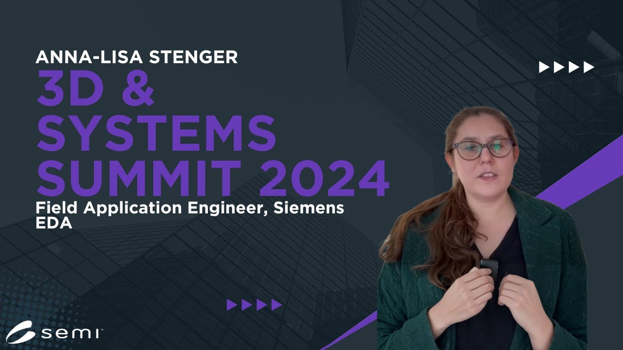 Anna-Lisa Stenger, Field Application Engineer at Siemens EDA - 3D ...