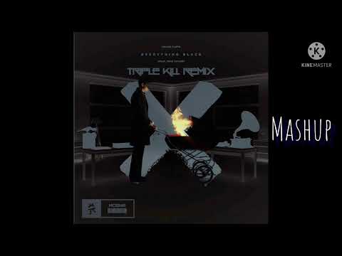 sub urban cradles unlike pluto everything black 【Mashup】